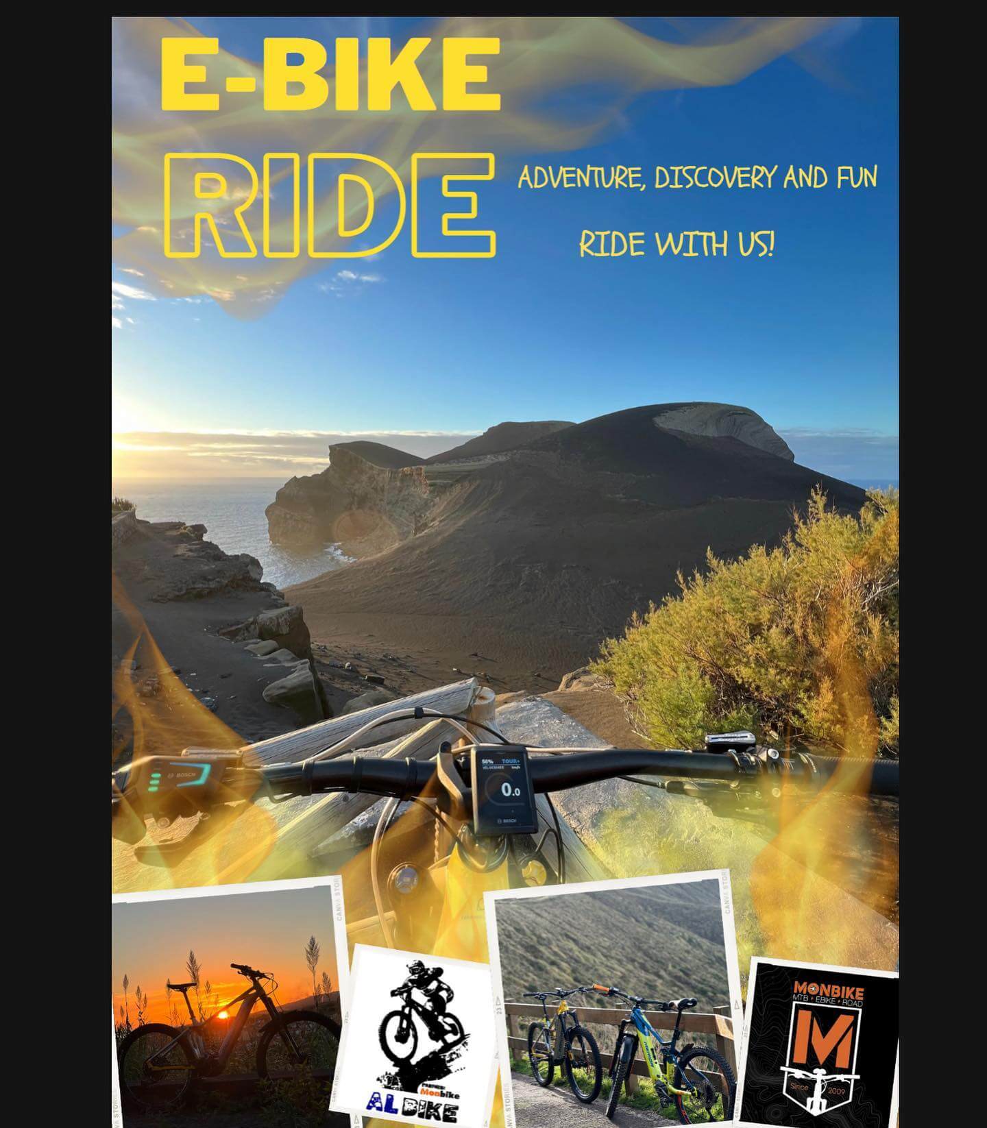 Sunset E-Bike Ride - Visit Faial, the best destination of the Azores