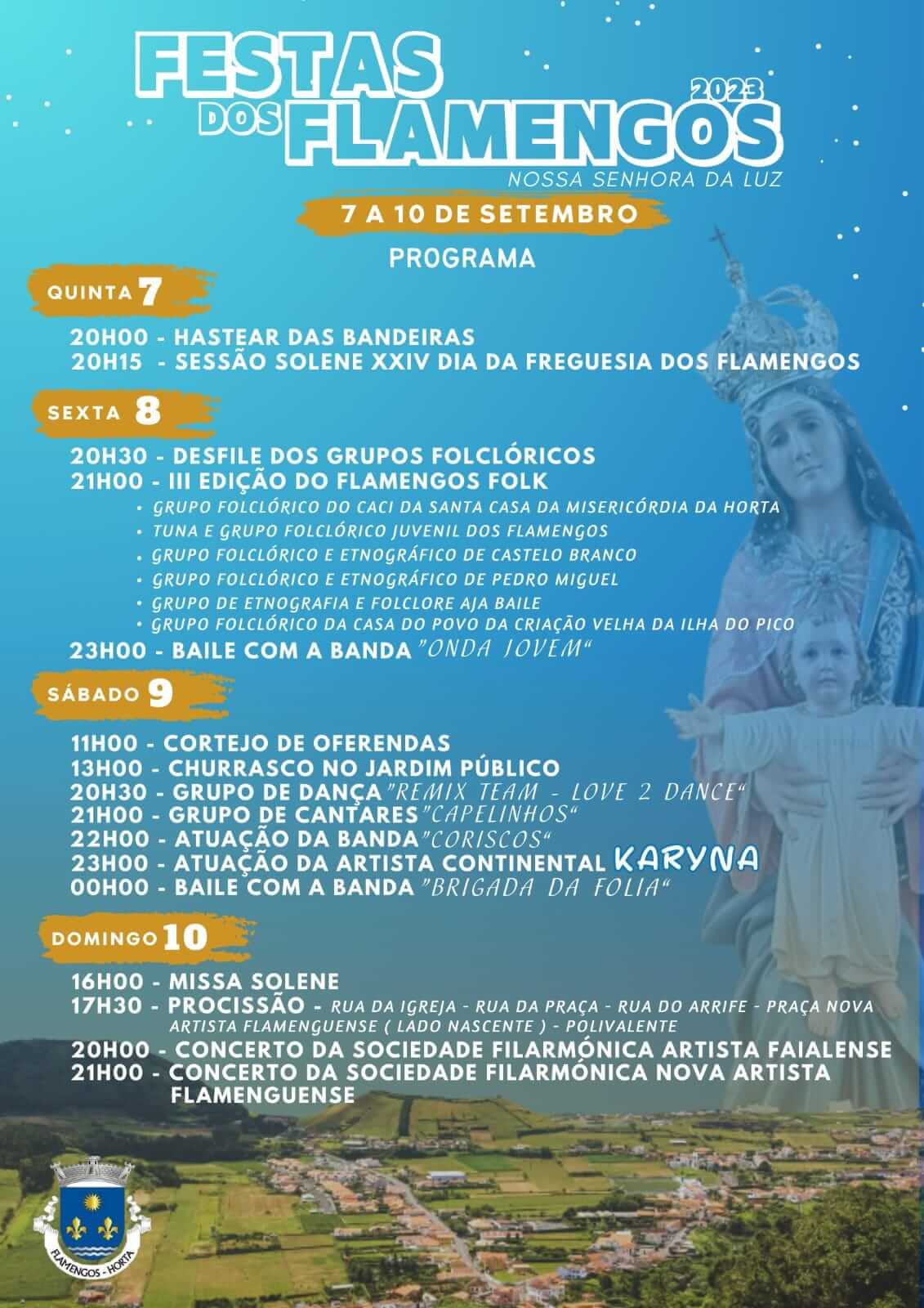 Festas dos Flamengos - Visit Faial, the best destination of the Azores